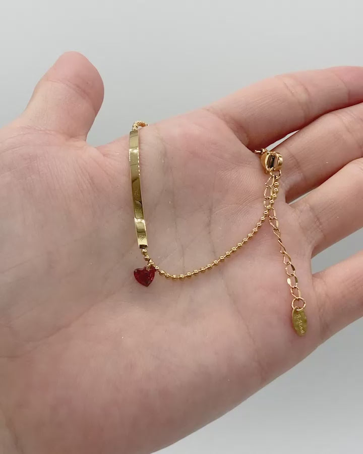 ＜再入荷予定あり＞【18KGP】ルージュハートティアブレスレット – ChooMia（チュミア）