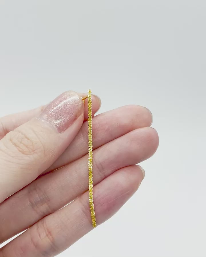 【10/10(金)20:00～再入荷】【S925/14KGP】スクリューチェーンロングピアス ND – ChooMia（チュミア）