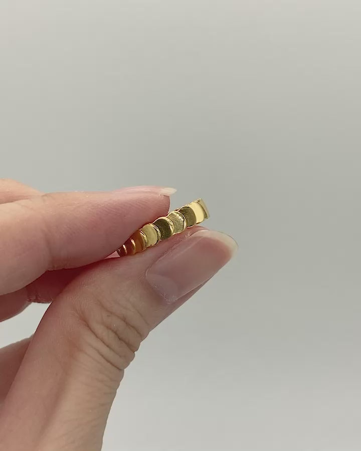 【18KGP】スケールモチーフリング – ChooMia（チュミア）