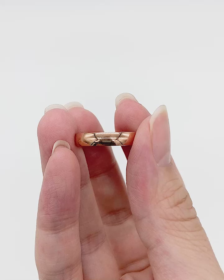 【18KGP】4mmシンプルリング – ChooMia（チュミア）