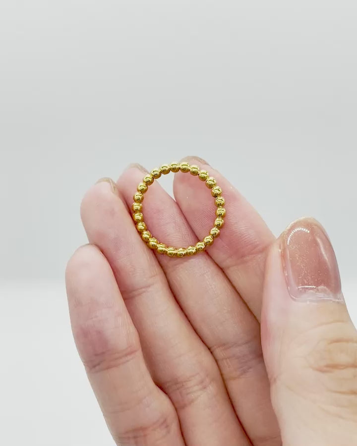 【18KGP】ボールラインリング – ChooMia（チュミア）