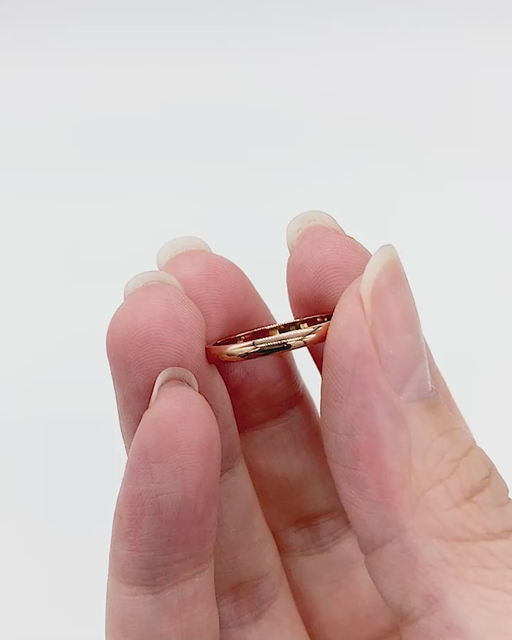 【18KGP】2mmシンプルリング – ChooMia（チュミア）